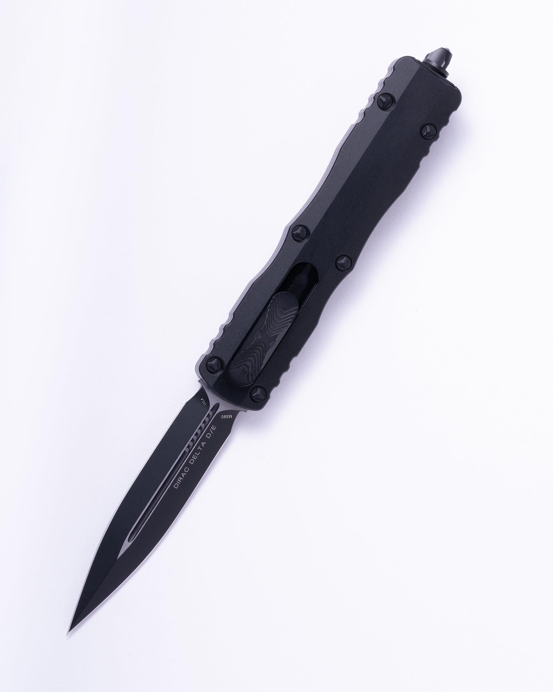 Microtech Dirac Delta D/E Black Tactical Standard - No Boring Guns